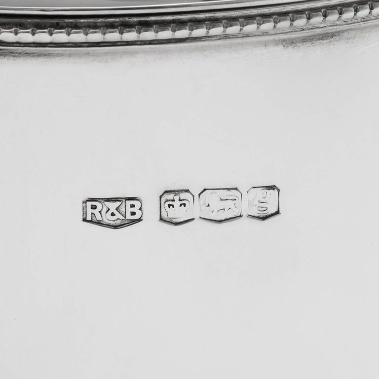 Sterling Silver Teapot by Roberts and Belk with Removable Lid from 1924 ...