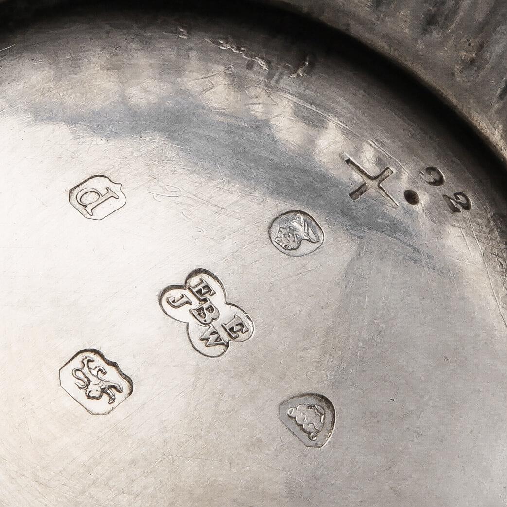 William IV Antique Sterling Silver Three-Piece 'Coral' Tea Set by ...