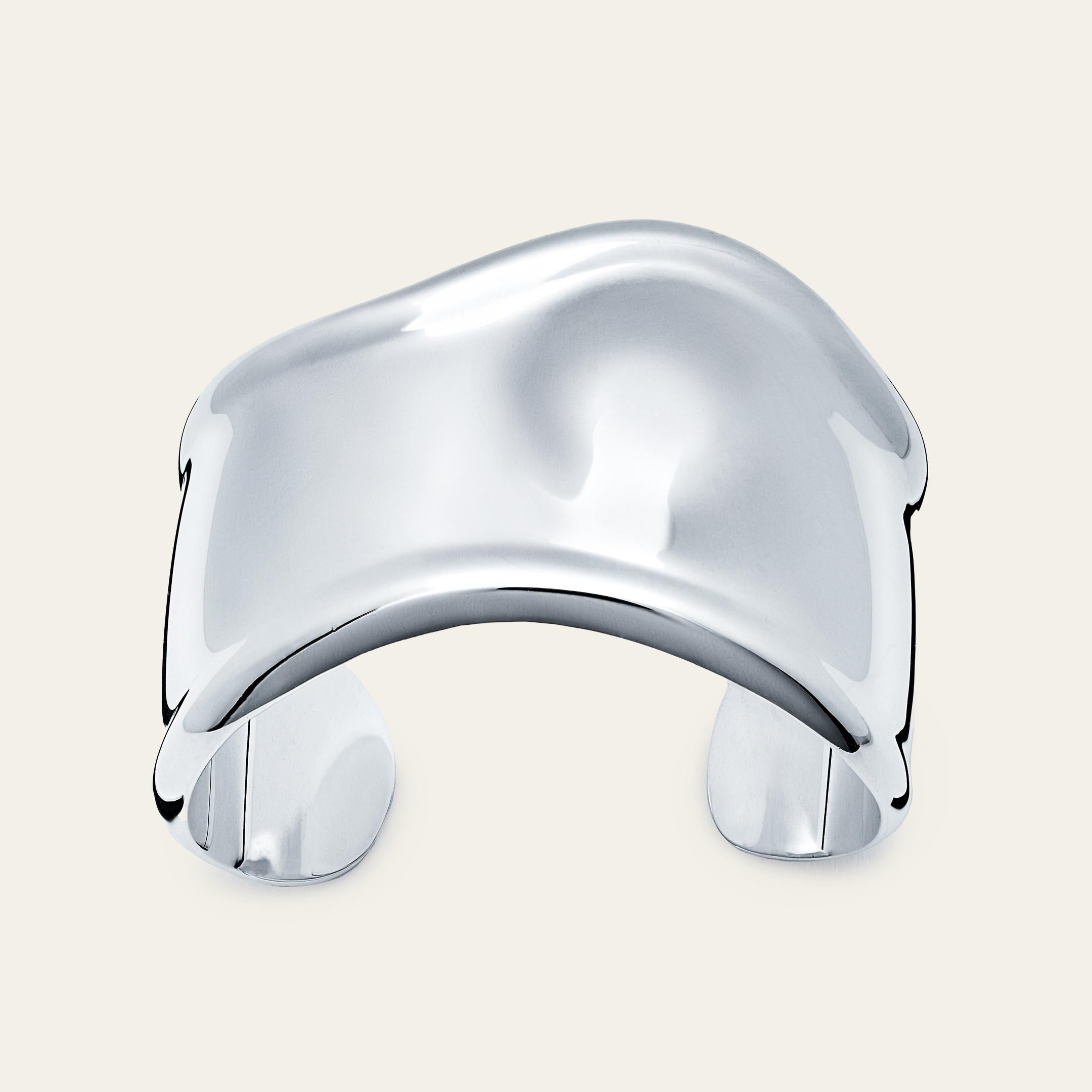 Sterling Silver Tiffany and Co. Bone Cuff by Elsa Peretti For Sale at ...