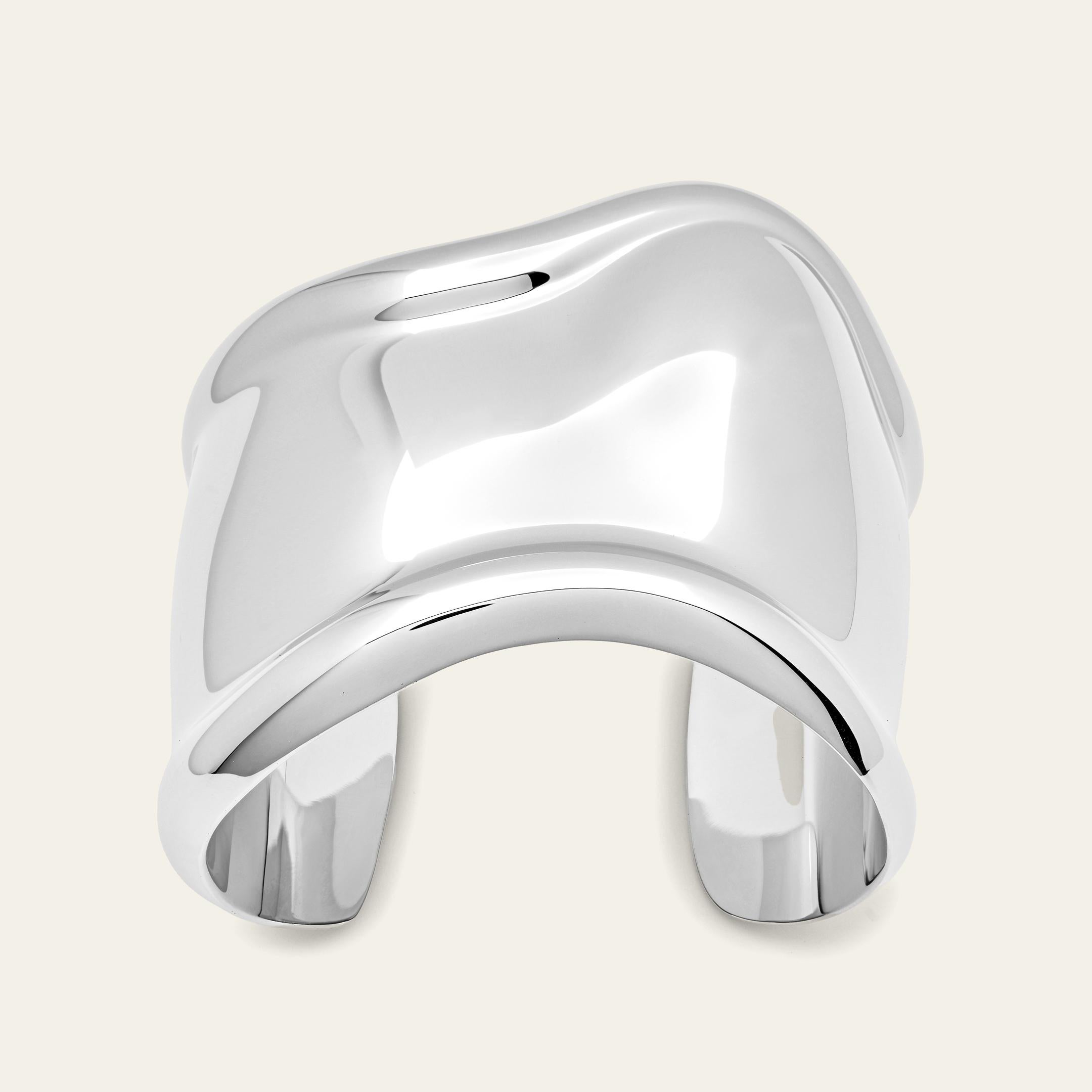 Sterling Silver Tiffany and Co. Bone Cuff by Elsa Peretti For Sale at ...