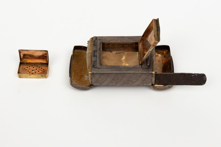 Sterling Silver Tinder Box at 1stDibs