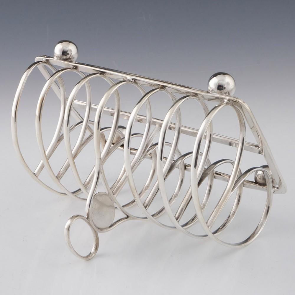 Sterling Silver Toast Rack William Eaton London 1813 For Sale at 1stDibs