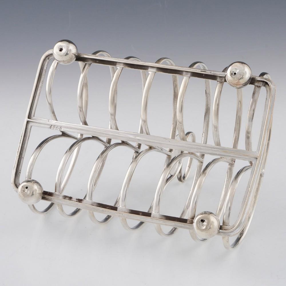 Sterling Silver Toast Rack William Eaton London 1813 For Sale at 1stDibs