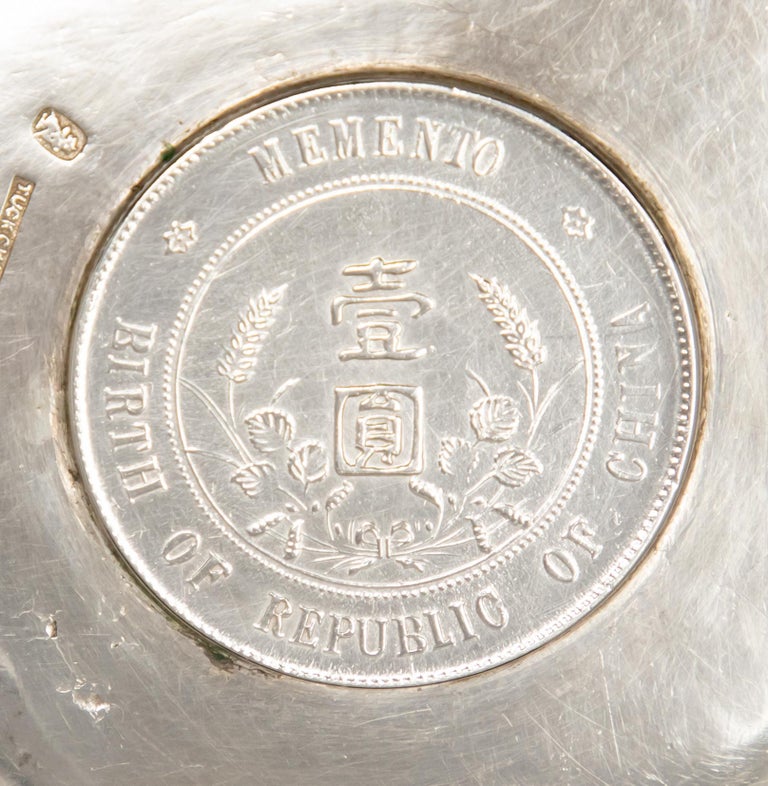 Sterling Silver Tuck Chang Coin Dish For Sale at 1stDibs