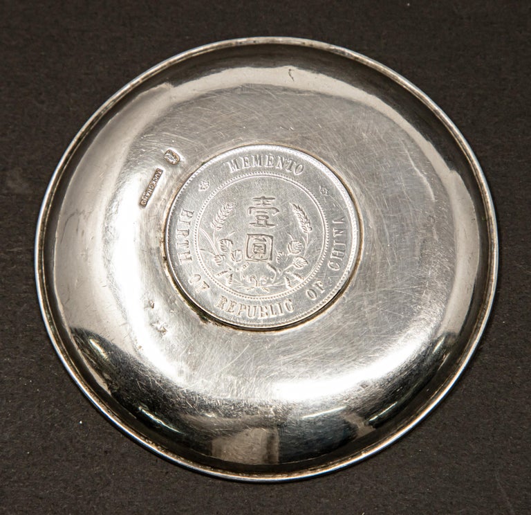 Sterling Silver Tuck Chang Coin Dish For Sale at 1stDibs