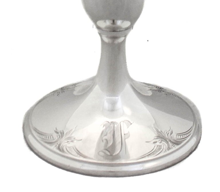 Sterling Silver Vase For Sale at 1stDibs