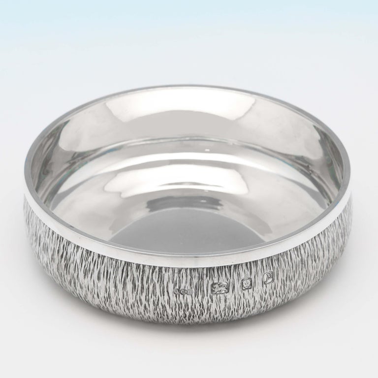 Mid-Century Modern Sterling Silver Wine Coaster by Gerald Benney at 1stDibs