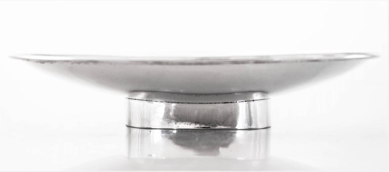 Sterling Triangular Dish at 1stDibs