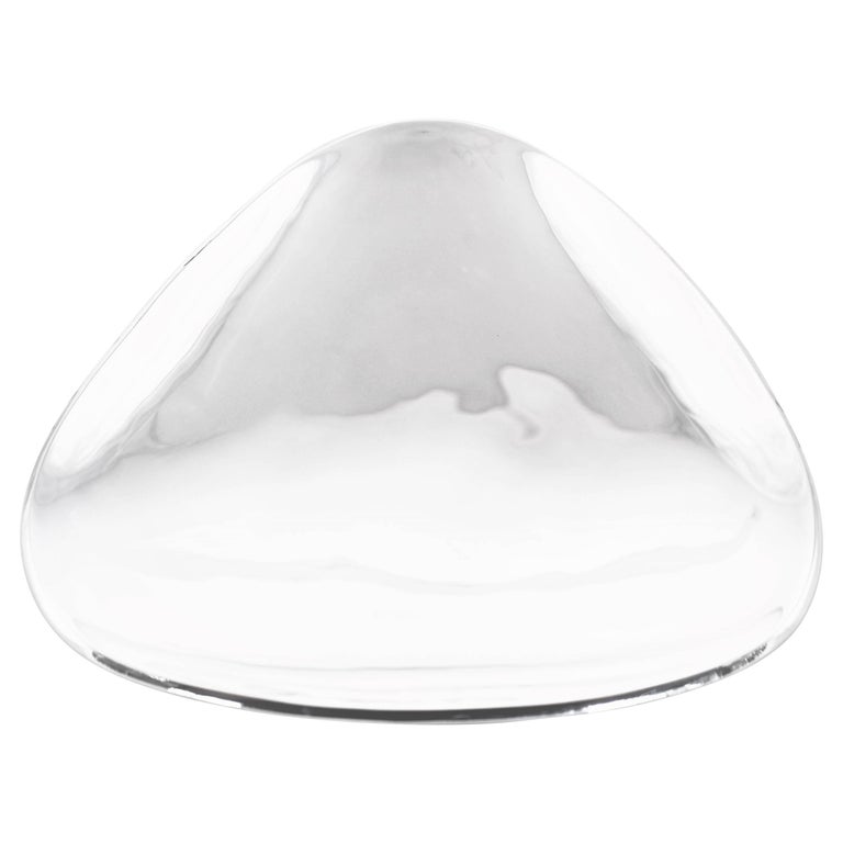 Sterling Triangular Dish at 1stDibs