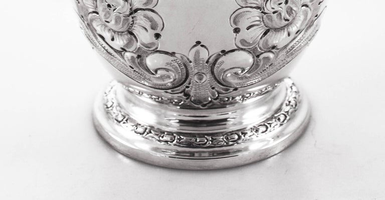 Sterling Water Pitcher, Talisman Rose For Sale at 1stDibs