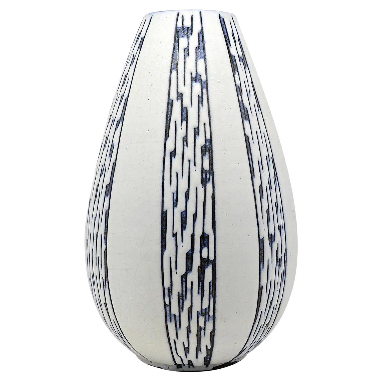 Steuler Huge Art Deco Stoneware Floor Vase, 1930-1940, Possibly Lamp ...