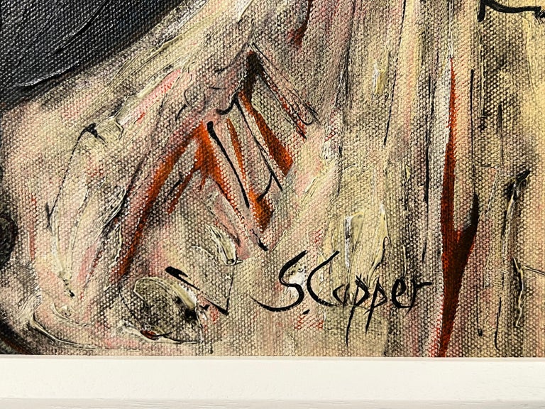 Steve Capper - Abstract Landscape Painting by Cubist Fauvist British ...