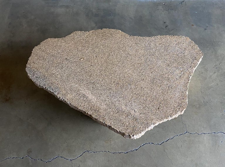 Steve Chase Custom Granite Coffee Table, circa 1985 For Sale at 1stDibs