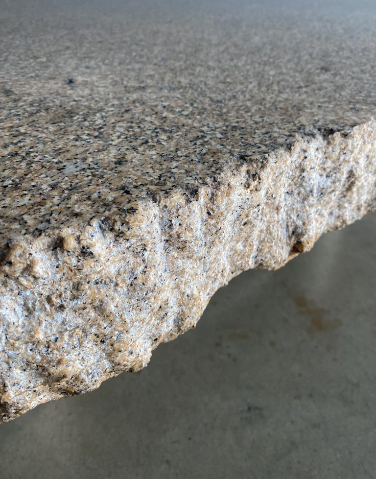 Steve Chase Custom Granite Coffee Table, circa 1985 For Sale at 1stDibs
