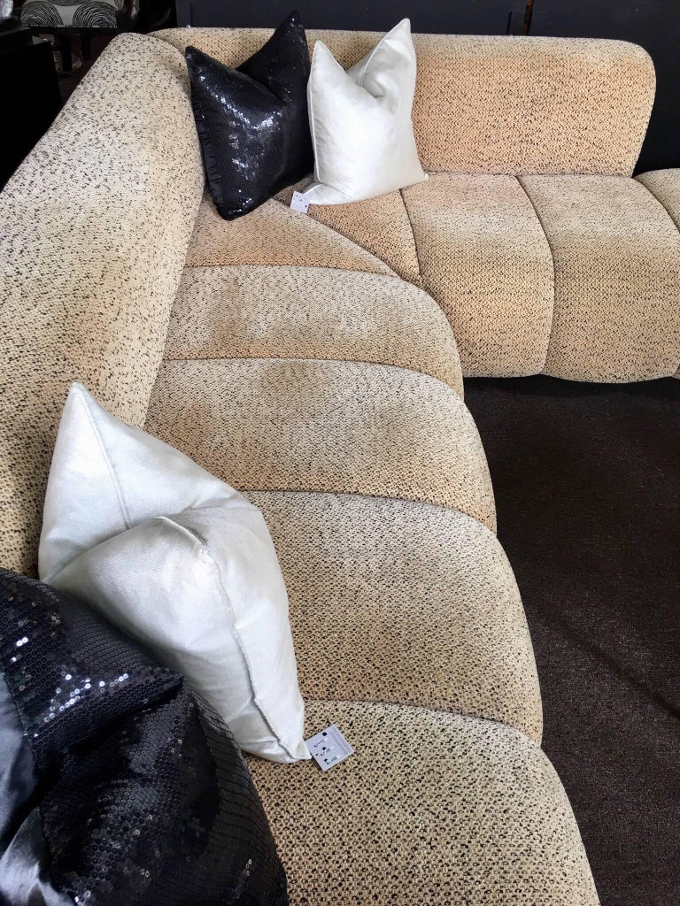 Steve Chase Iconic Signature Sofa in Robert Crowder Handwoven Fabric at ...