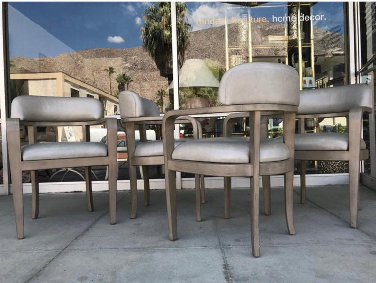 Steve Chase Originals Set of Four Custom Modern Game or Dining Chairs ...
