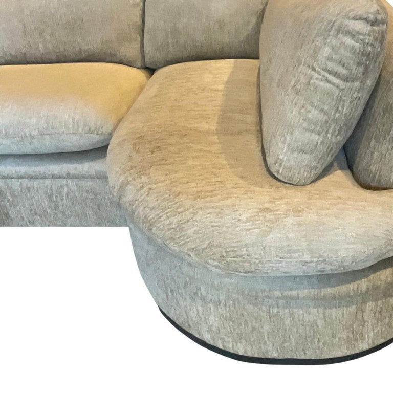 Steve Chase Style Sectional Sofa For Sale at 1stDibs