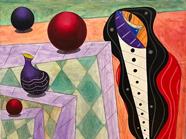 Steve Mc Elroy - Pop-Art Acrylic Abstract by Steve McElroy For Sale at ...