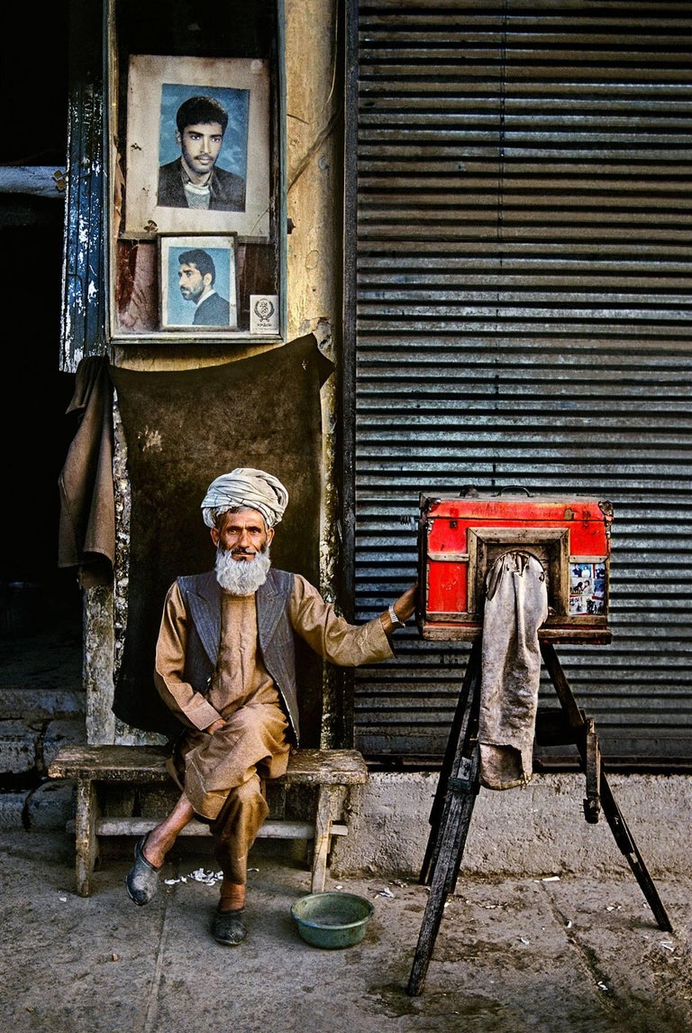 Steve McCurry - Portrait Photographer, Kabul, Afghanistan For Sale at ...
