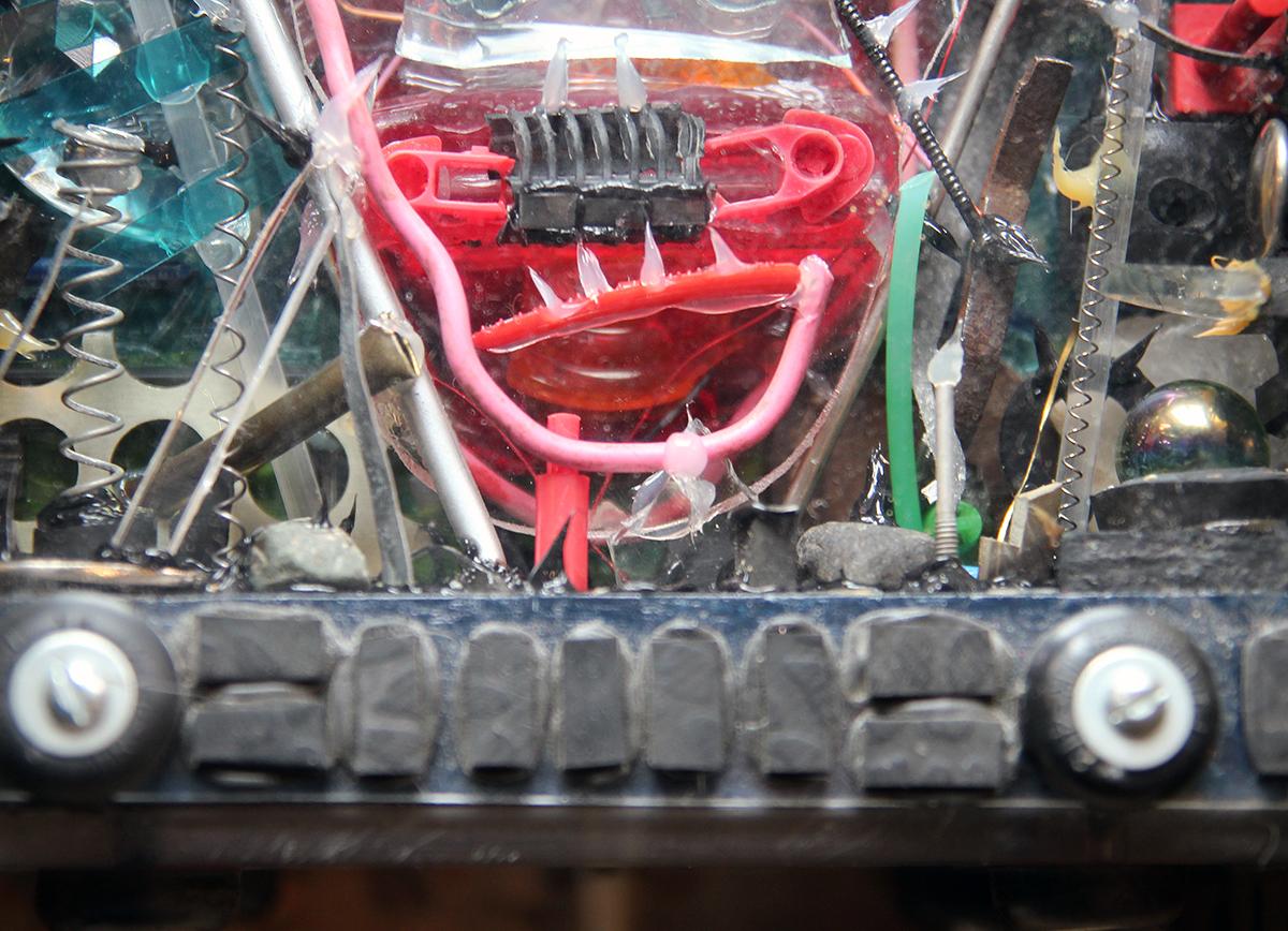 Steve Wellman - "The Invincible Leader" Modern Abstract Assemblage ...