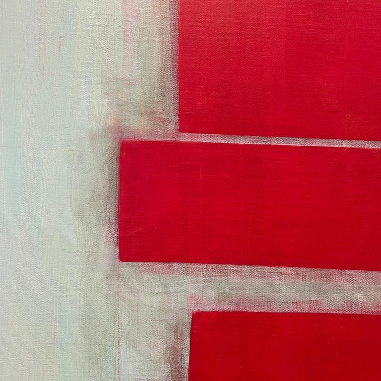 Steven Baris - Steven Baris "Toppling E10" Oil on Canvas Painting For ...