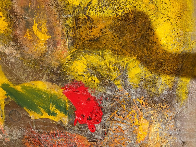 Steven H. Rehfeld - "Circle of Time" Oil saw dust foam on wood by ...