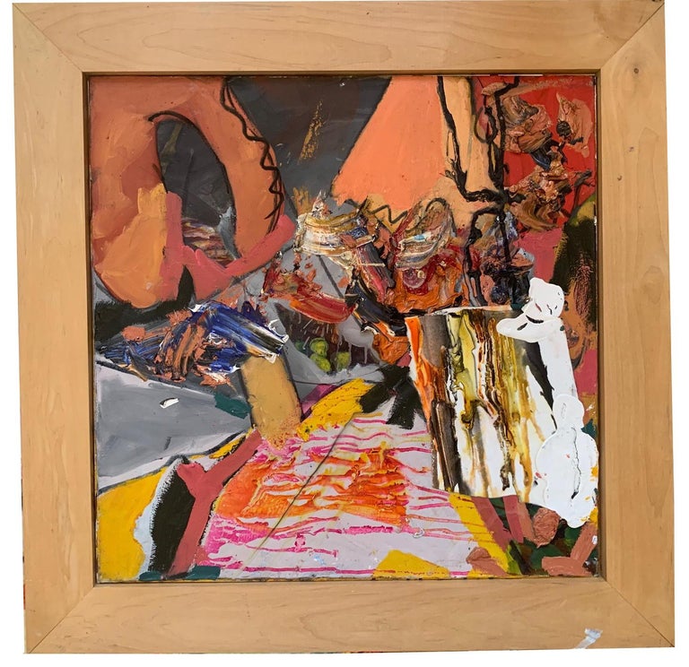 Steven H. Rehfeld - 'Untitled' Contemporary Abstract Mixed Media On ...