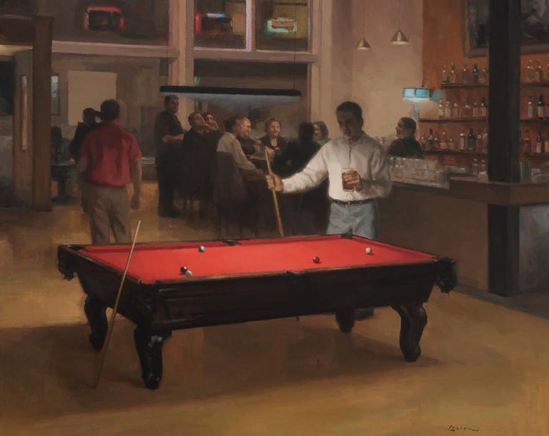 Steven J. Levin - The Pool Hall For Sale at 1stDibs