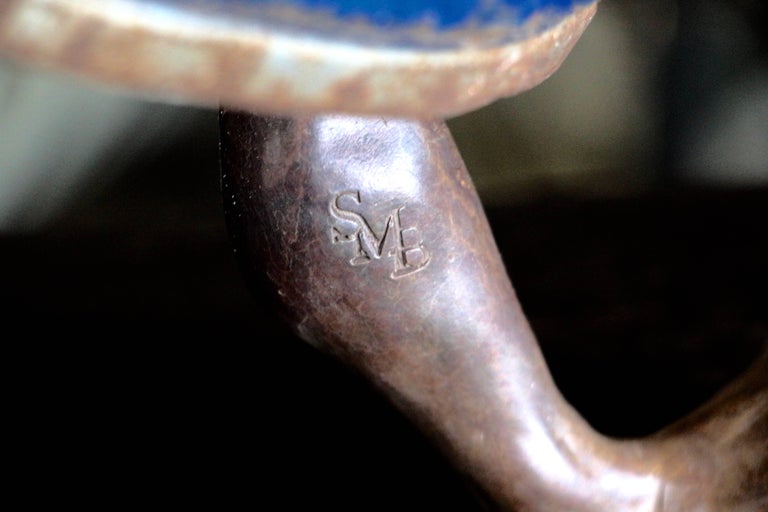 Steven Michael Beck Bronze Periwinkle Blue, 2018 at 1stDibs | steven ...