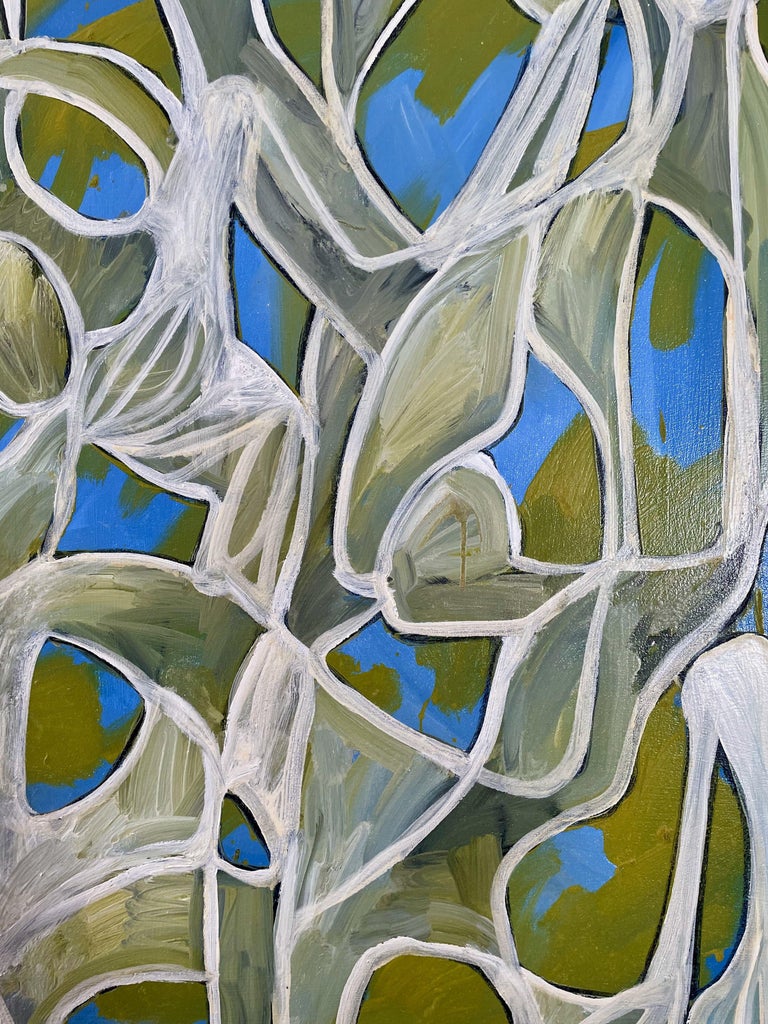 Steven Miller - Over There 2, Painting, Oil on Canvas For Sale at 1stDibs