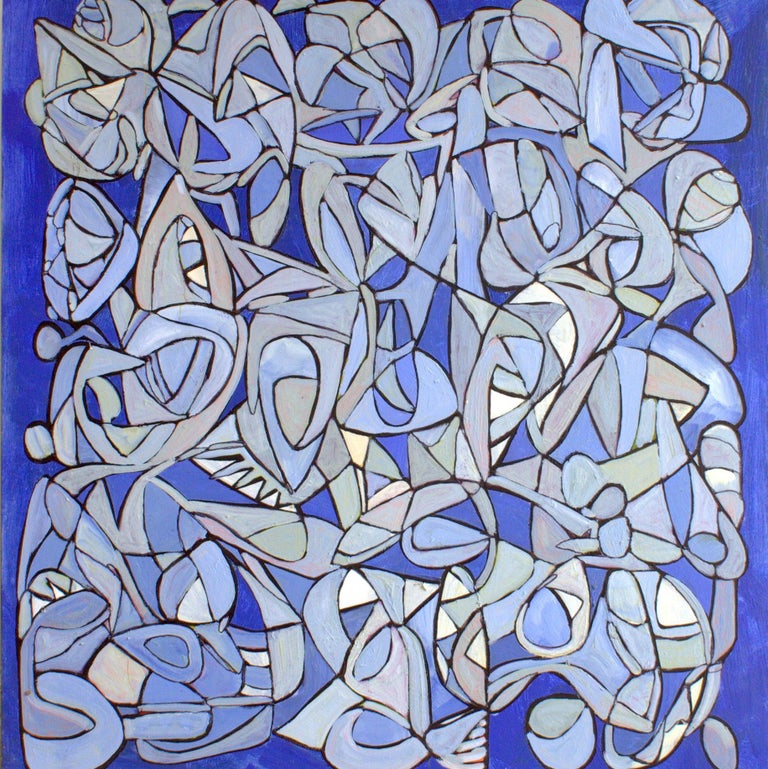 Steven Miller - The Enigma, Painting, Oil on Canvas For Sale at 1stDibs