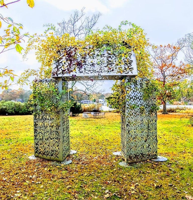 Steven Zaluski - "Portal to the 8th Dimension", Abstract Outdoor Metal ...