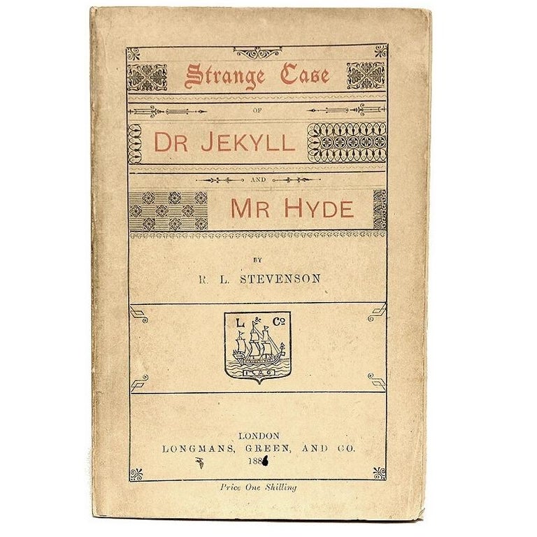 Stevenson - Strange Case of Dr. Jekyll and Mr. Hyde - 1886 - First Ed ...