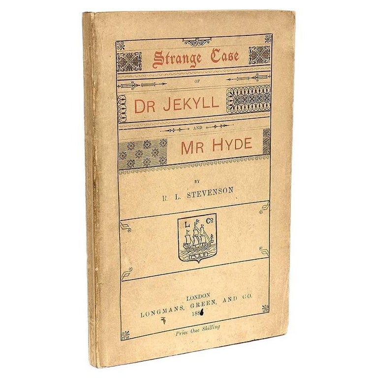 Stevenson - Strange Case of Dr. Jekyll and Mr. Hyde - 1886 - First Ed in Wrappers! For Sale at ...