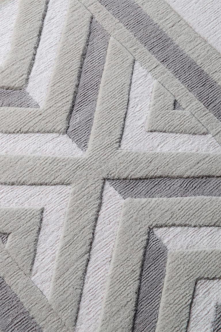 Stevie Mac Hand-Knotted 10x8 Rug in Wool and Silk by Martyn Lawrence ...