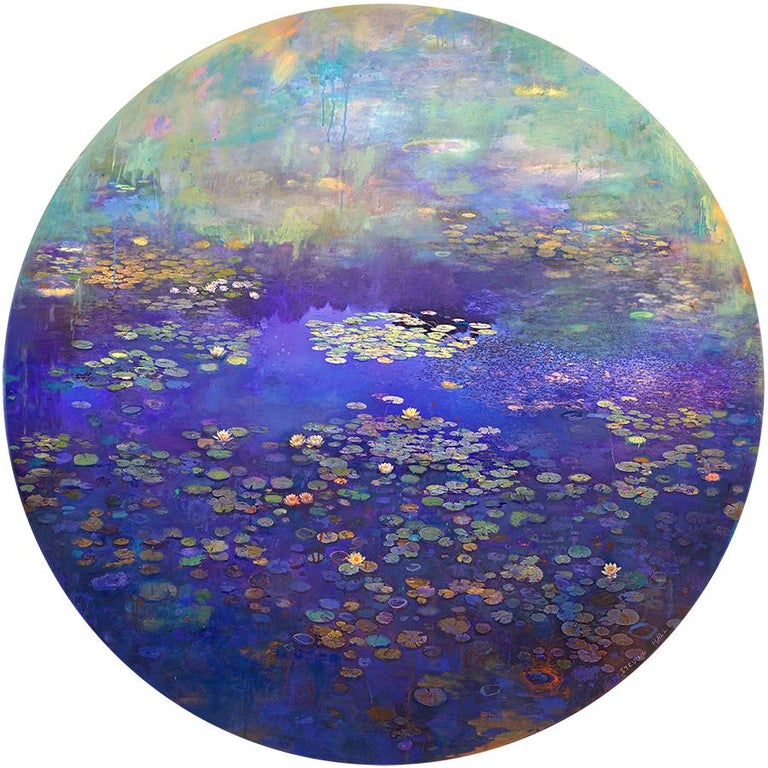 Stev'nn Hall - PHANTASMA No.3 (Tondo) at 1stDibs