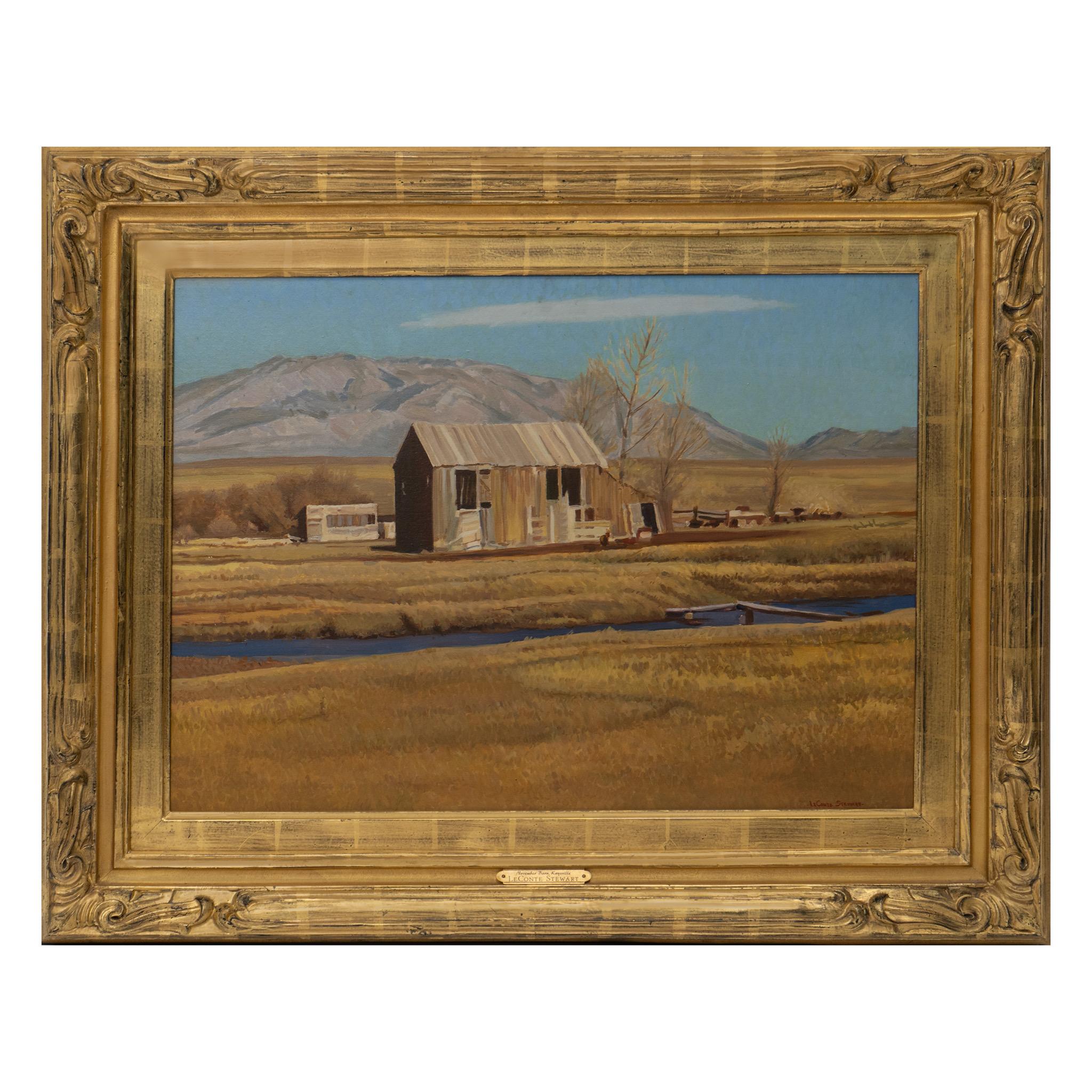 Charles Harmon - Path Out of the Woods - Naturalist Landscape in Oil on ...