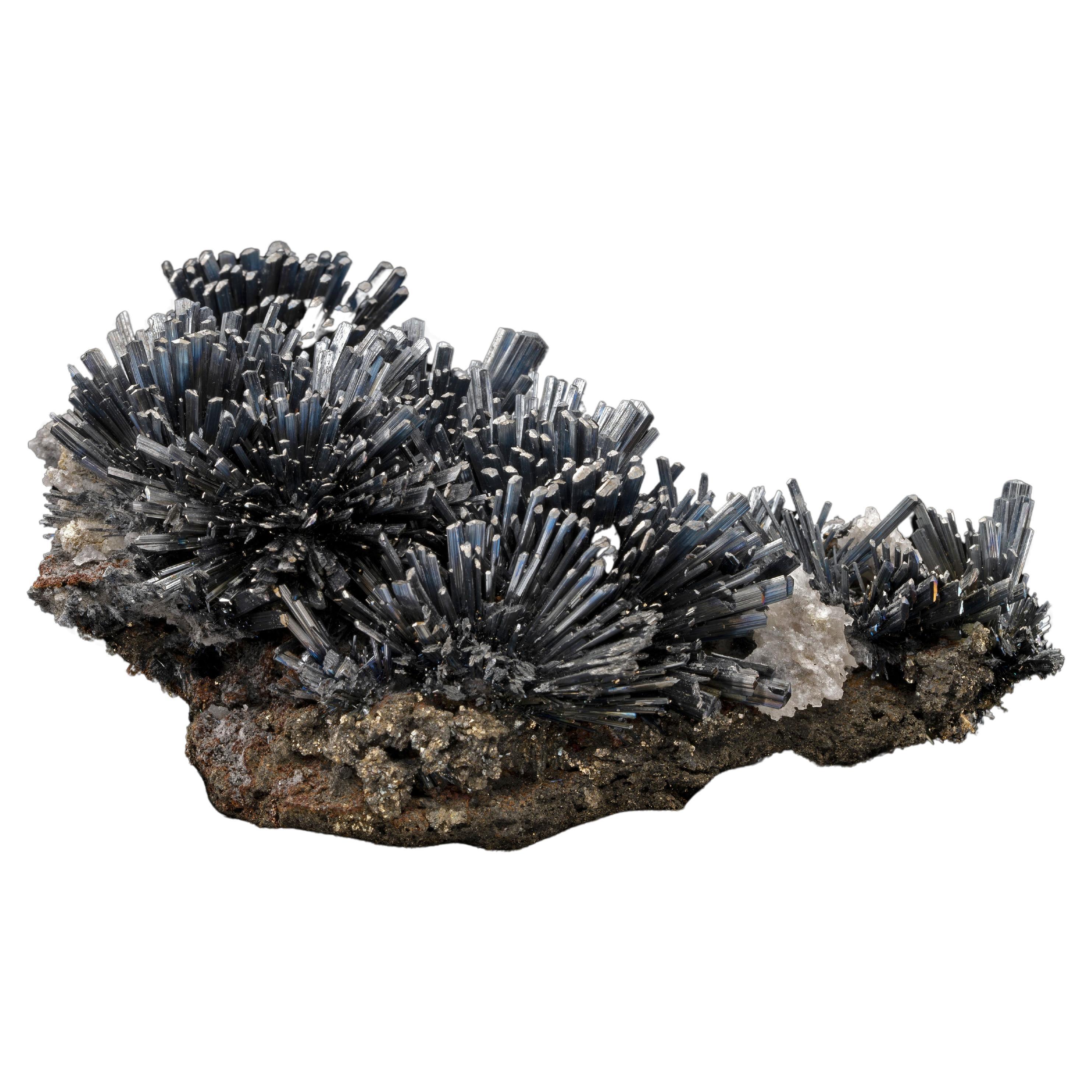 Stibnite From China on Lucite Base For Sale at 1stDibs