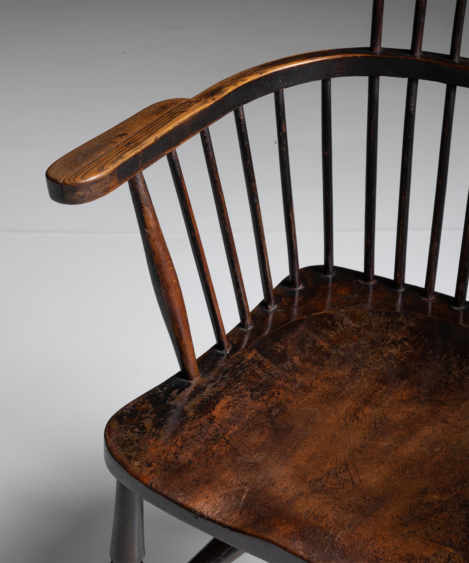 Stick Back Armchair, England, circa 1890 For Sale at 1stDibs