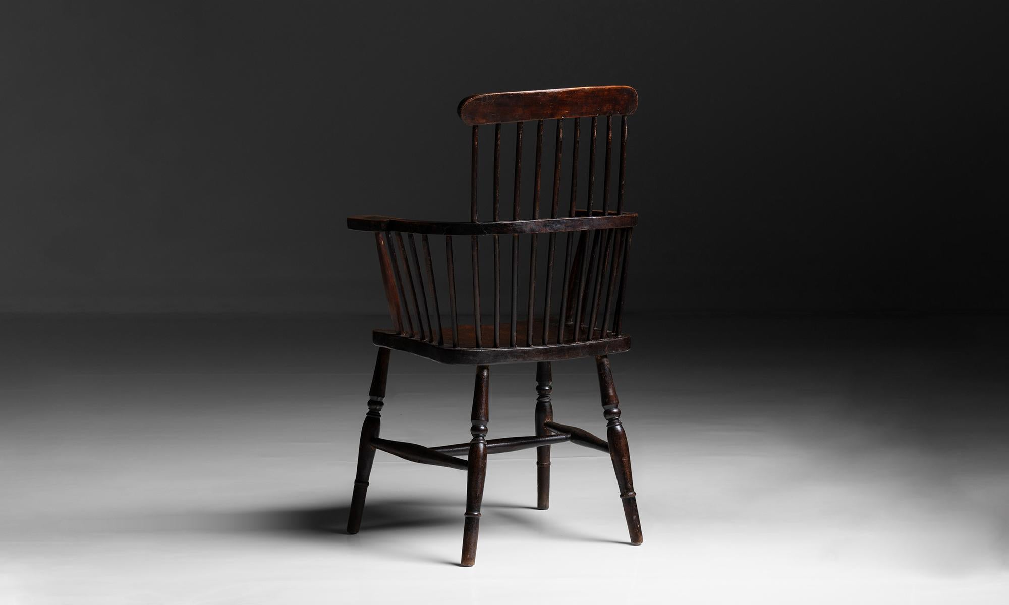 Stick Back Armchair, England, circa 1890 For Sale at 1stDibs