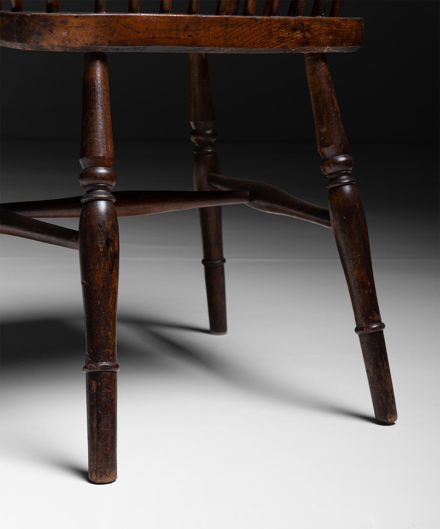 Stick Back Armchair, England, circa 1890 For Sale at 1stDibs