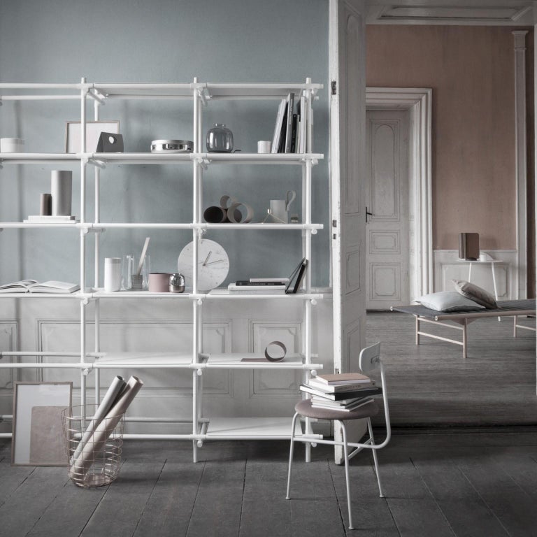 Stick System, White Shelves with White Poles, 3x4 For Sale at 1stDibs ...