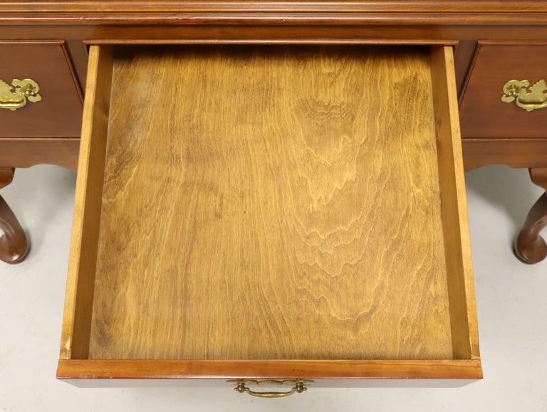 STICKLEY Cherry Queen Anne Style Highboy Chest at 1stDibs