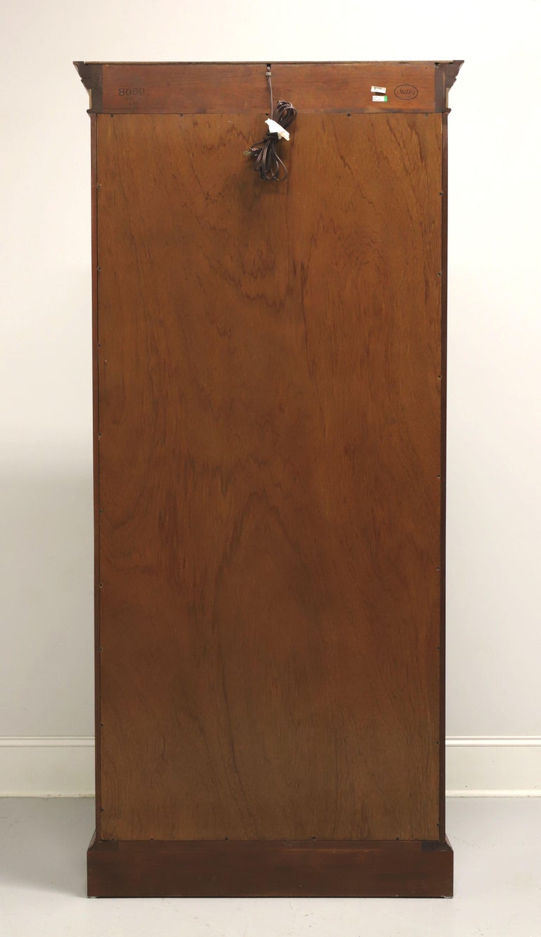 STICKLEY Mahogany Chippendale Curio Display Cabinet - B For Sale at 1stDibs