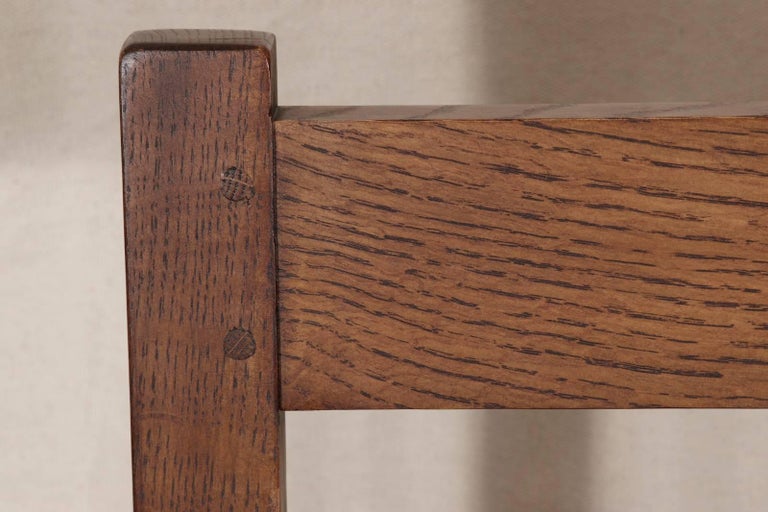 Stickley Tall Back Settee at 1stDibs