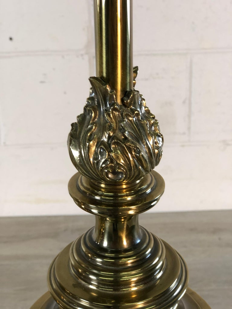 Stiffel Brass Table Lamps, Pair at 1stDibs