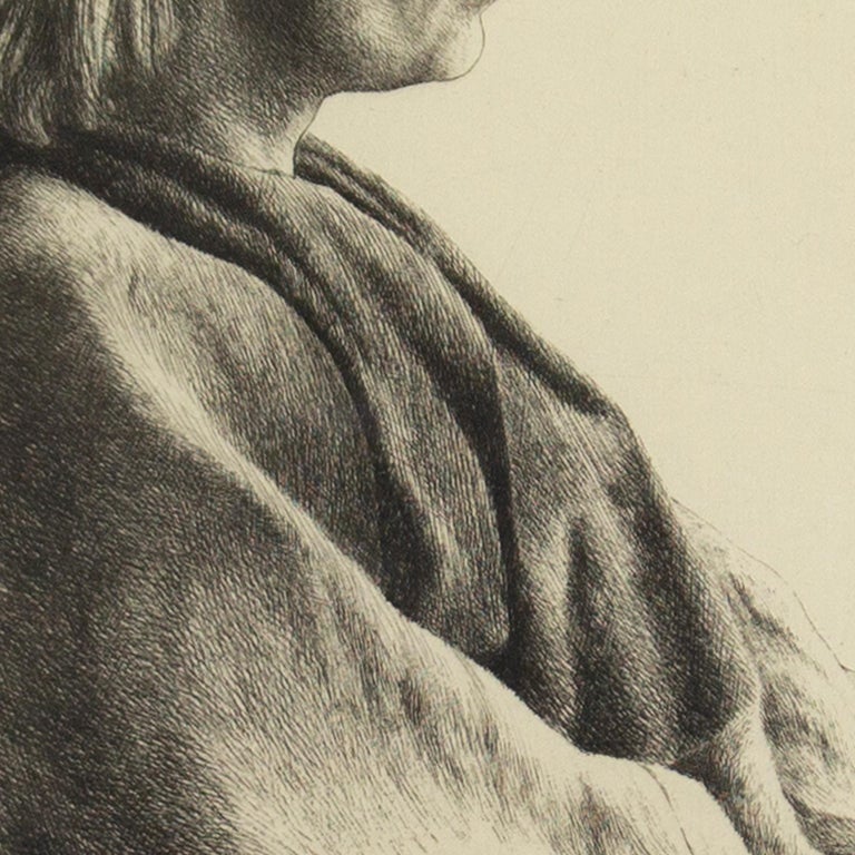 Stig Asberg - Stig Asberg, Portrait Of Lisa Åsberg, The Artist’s Wife ...