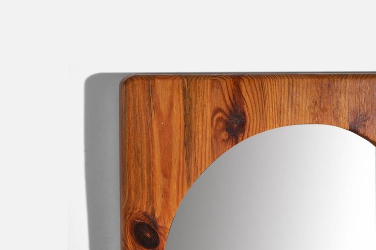Stig Johnsson, Pair of Wall Mirrors, Pine, Sweden, 1970s For Sale at ...