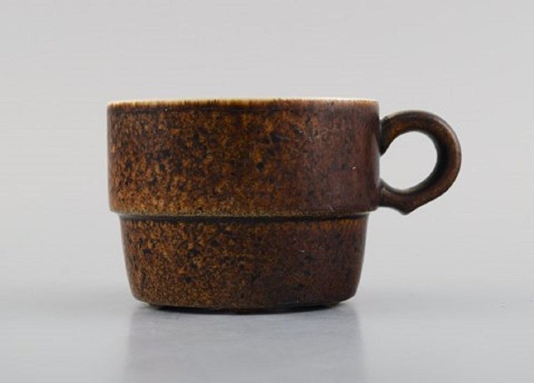 Stig Lindberg for Gustavsberg, Coq Tea Service for Six People, 1960's ...