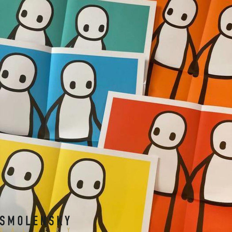 Stik – vollständiger Satz von Hackney-Drucken mit Händen im Angebot bei ...